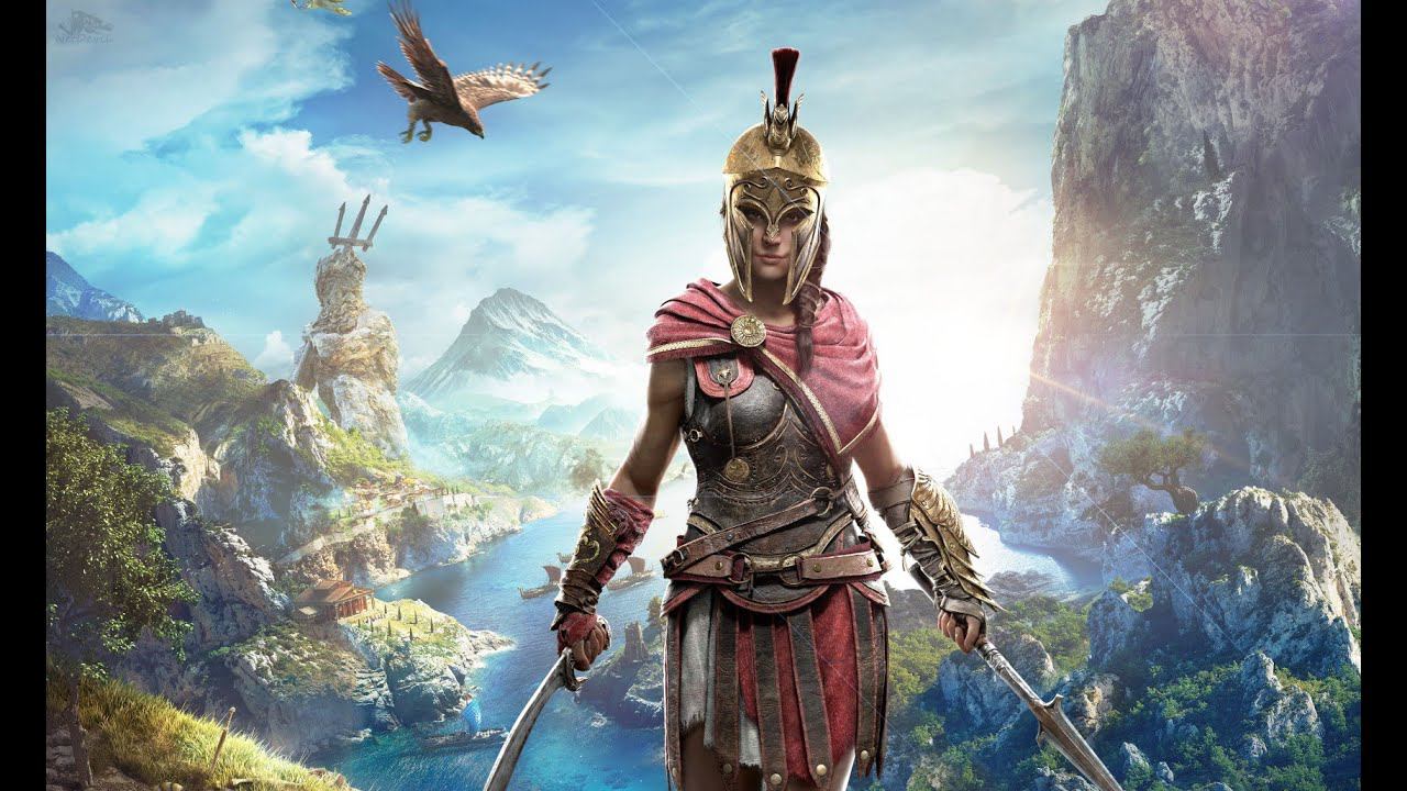 Assassin’s Creed Odyssey на ПС5 через Remote Play.Просто раcслабляюсь,пройдено уже много часов