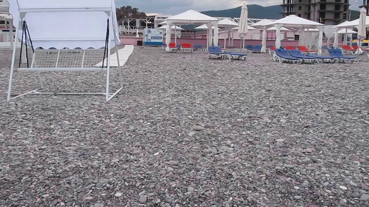 Пляж Лазаревское июнь 2017