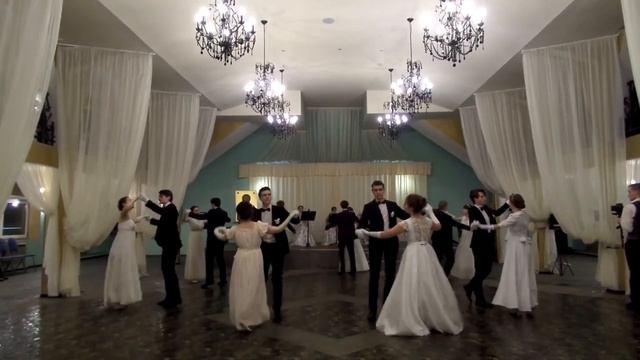 Показательный вальс студентов «На прекрасном голубом Дунае» (V Бал ПСТГУ)