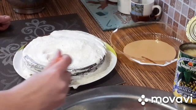 фруктовый торт.