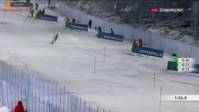 Горные лыжи. Кубок мира. Леви. Женщины. Слалом. 2-я попытка. 22.11.2020.mp4