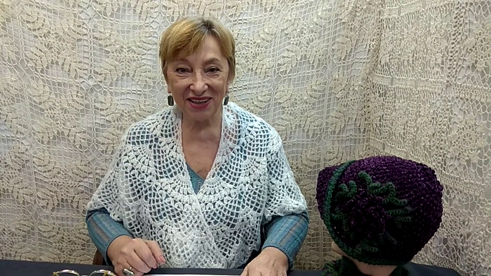 Шляпка "Бабье лето" от О. С. Литвиной.