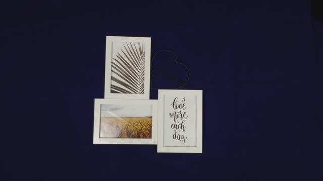 Мультирамка три фото 10х15 Platinum BB-7034, мдф, цвет белый.