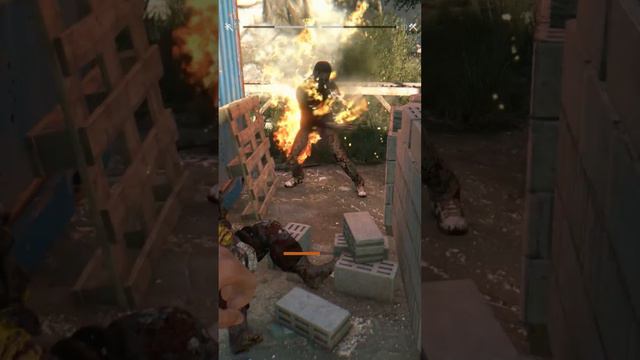 Бандиту Раиса пришлось несладко. А зомби и вовсе поджарилась #dyinglight #gameplay #zombiesurvival