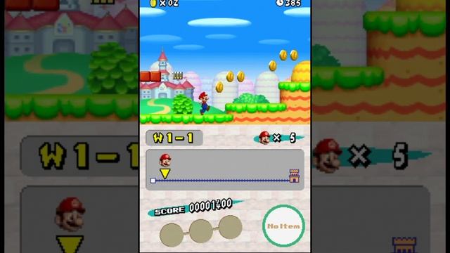 Super Mario bros NDS #1