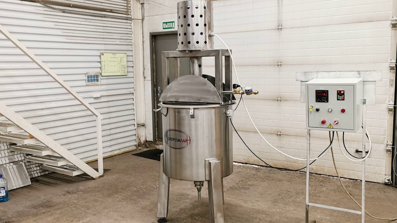 Диссольвер ДС-200 вид с DJI