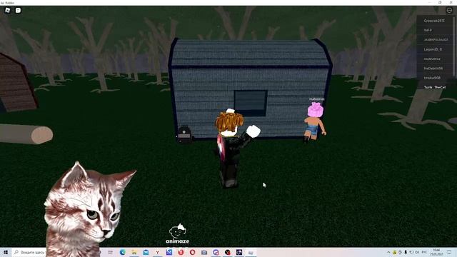 Первая и вторая ночь в лагере!Roblox Camping