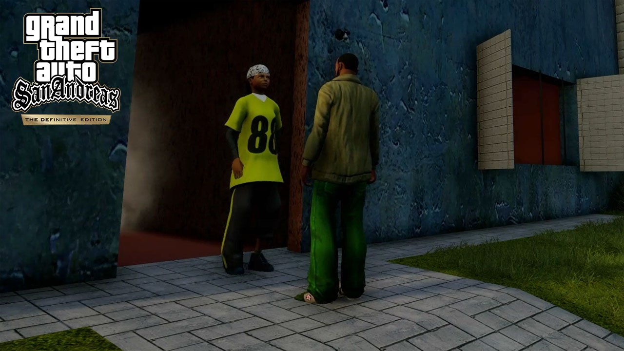 Grand Theft Auto San Andreas The Definitive Edition - Серия 06. Первая девушка!!!