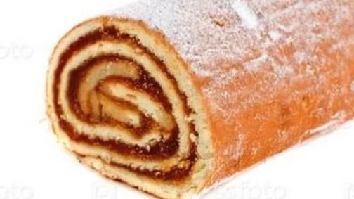 БИСКВИТНЫЙ РУЛЕТ с повидлом за 25 минут