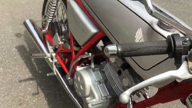 Мотоцикл спортивный Honda Dream 50 рама AC15 Minibike кафе-рейсер мини-байк гв 1997 пробег 5 т.км