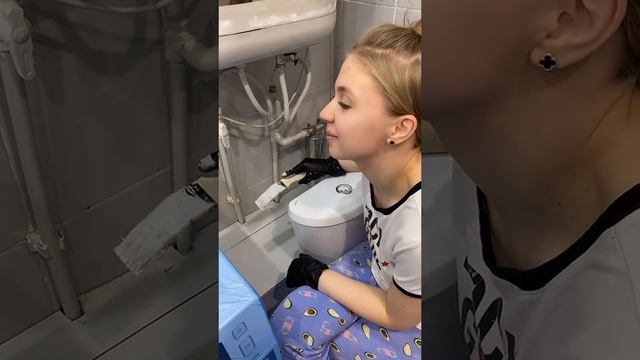 Жена решила перекрасить ванную | Семейные приколы | Тик Ток