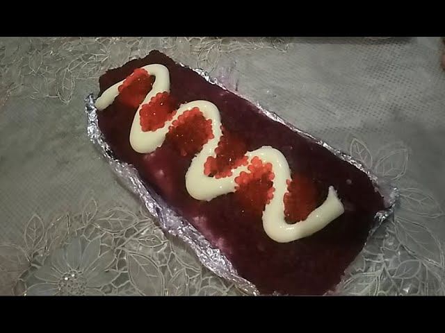 Делаем"селёдку под шубой" -закуской.