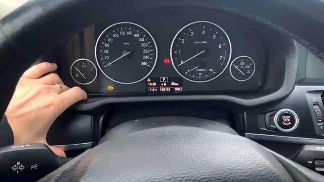 Сброс сервиса BMW X3 F25 и других.