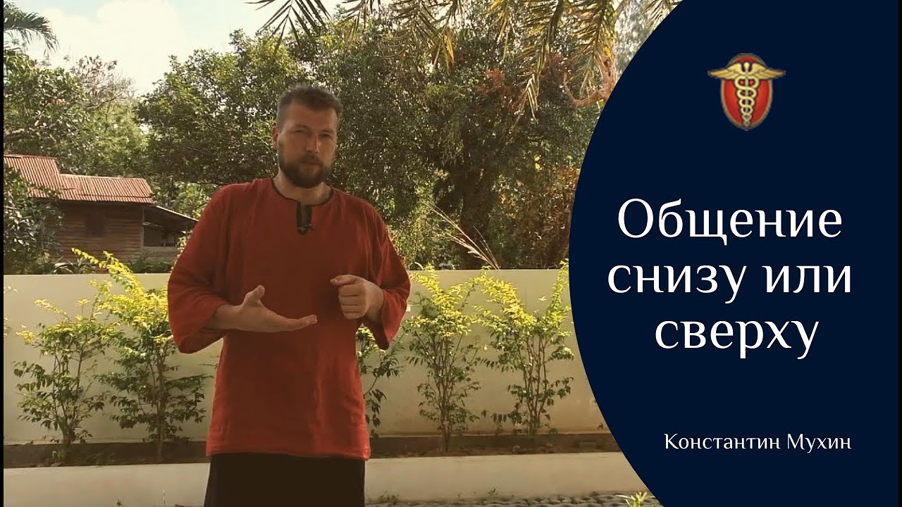 ☯ Общение снизу или сверху | Константин Мухин