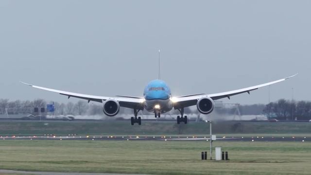 Красивые взлёты и посадки самолётов