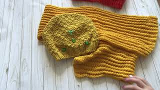 26. Обзор готовых изделий - вязание спицами - Часть 2.