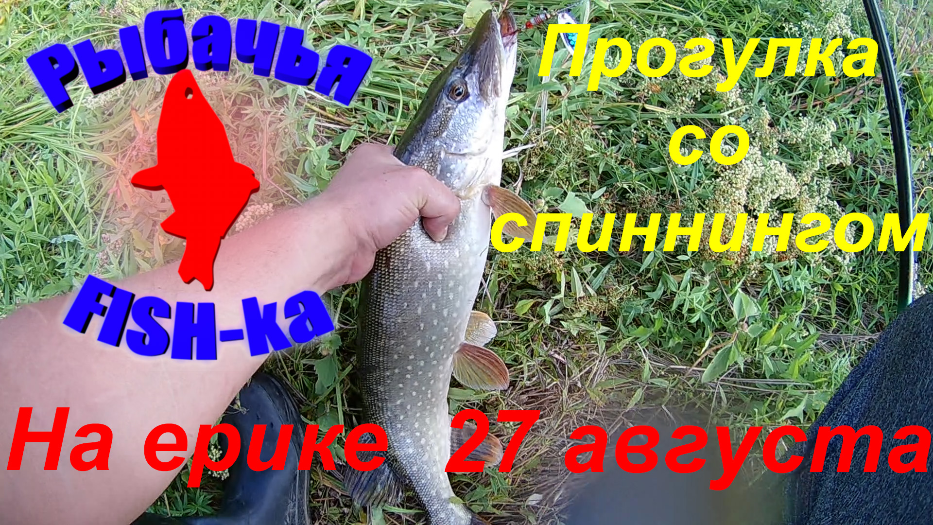 Прогулка со спиннингом!