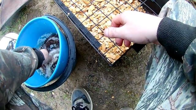 Копчение рыбы. Вкусное видео)))