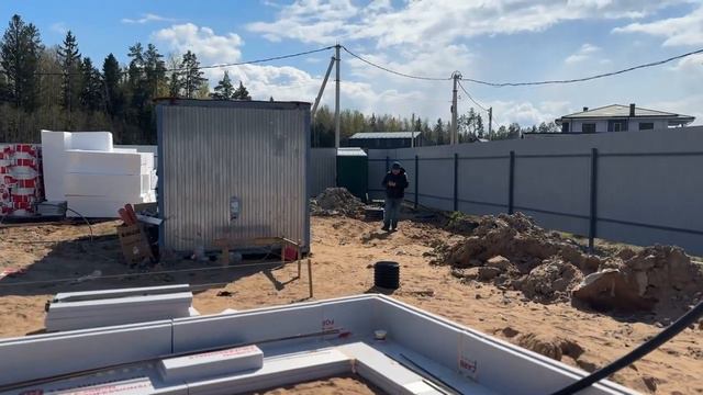 Утепленная Шведская Плита. Фундамент в "КП Кукушкино". Начало. Часть 1