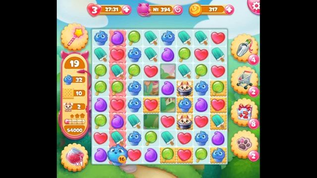 Малиновый джем как пройти сложный 394 уровень