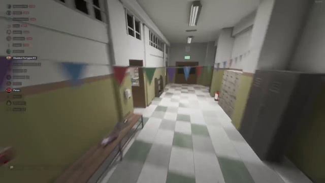 модераторы сервера Fancy backrooms проходят уровень 52 в Escape the Backrooms