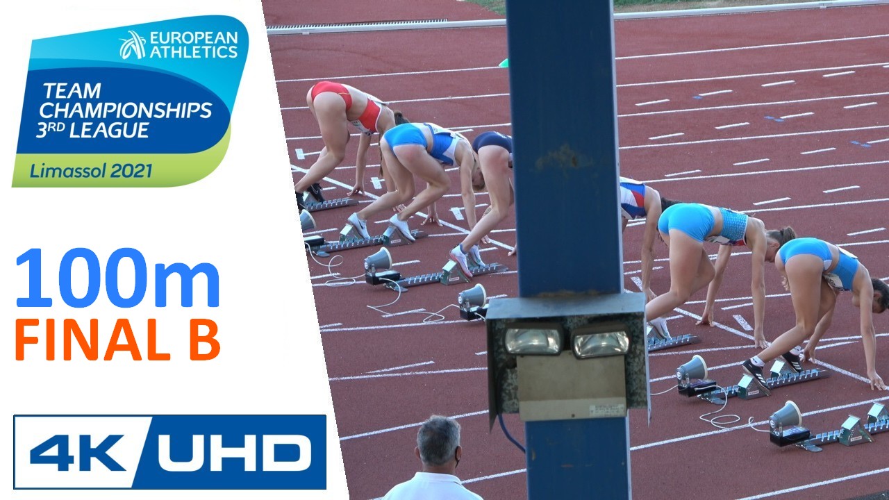 W 100m Final B • European Team Championships 3rd League