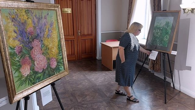 Экскурсия по выставке "Сады надежды и любви" Надежды Стрижневой (19.07.2023)