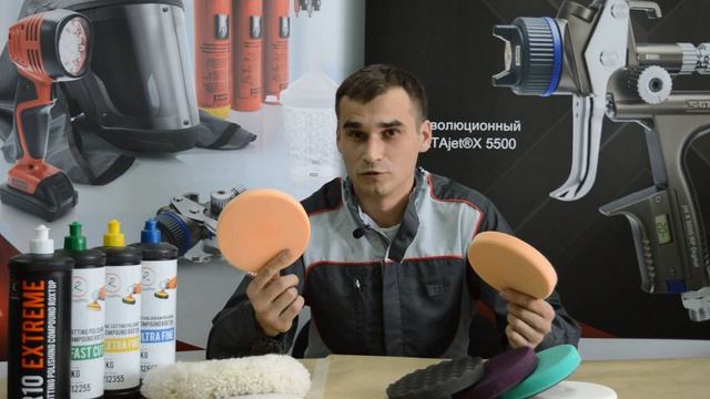 Применение полировальников RoxelPro