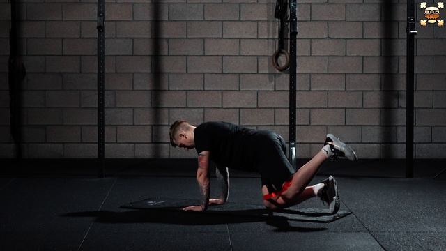 Разгибание бедра на четвереньках