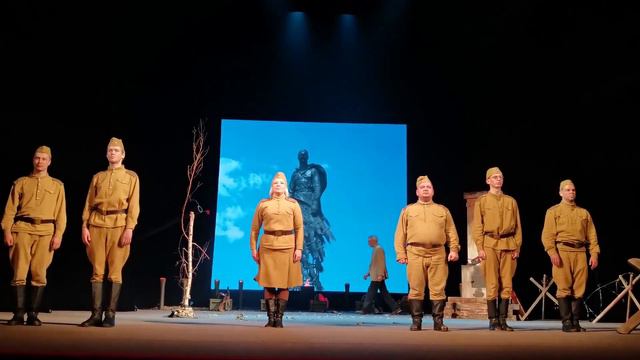 Финал спектакля ВАСИЛИЙ ТЁРКИН