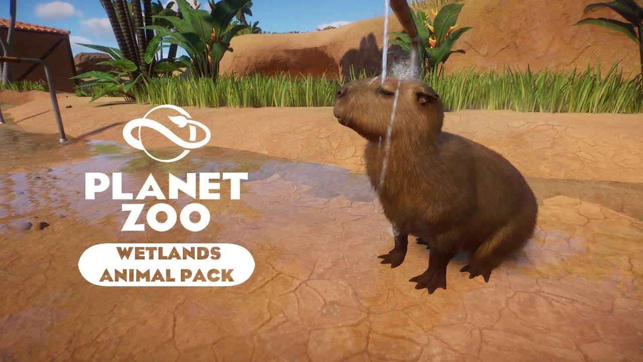 Planet Zoo Wetlands - Капибарчики