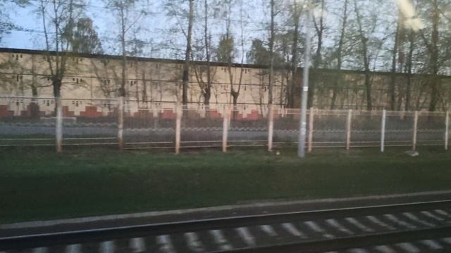 Вид из окна электропоезда перегон Реутово - Новогиреево Московская область - Москва | РЖД