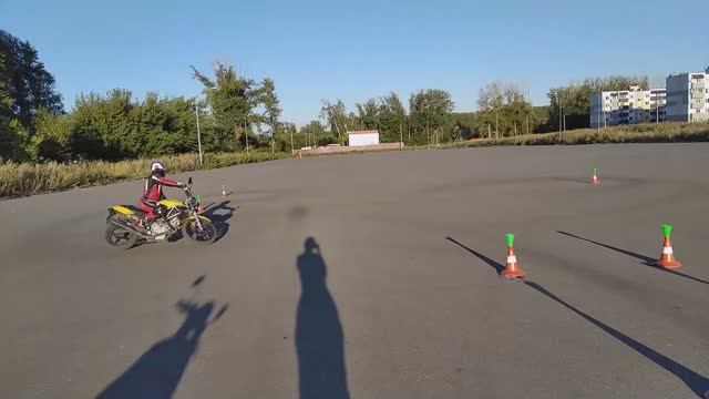 МотоДжимхана Gymkhana GP 2020: 4 этап Сергей Ризохон Honda VTR 250