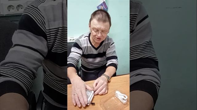 Портативный вентилятор 3 в 1 короткий обзор.