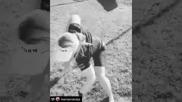 Имитация работы шкотами - тяга груза по траве