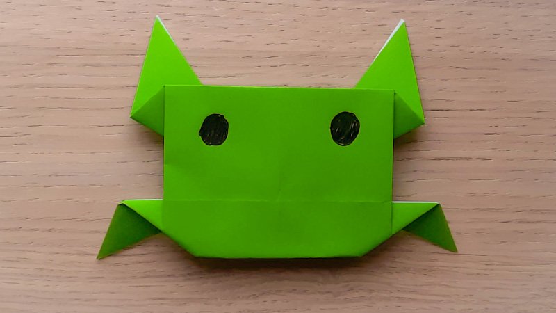 Оригами краб | Крабик из бумаги