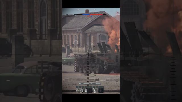 War Thunder: Нежданчик среди машин....