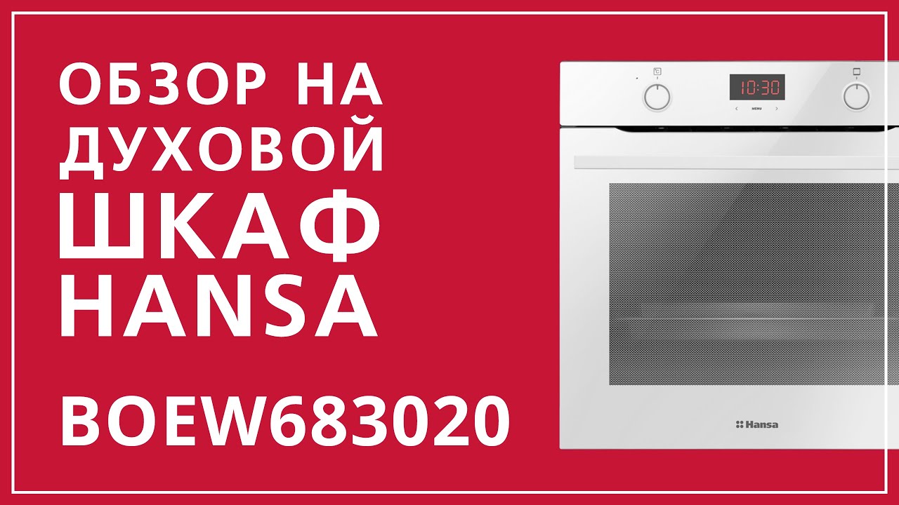 Обзор на духовой шкаф Hansa BOEW683020