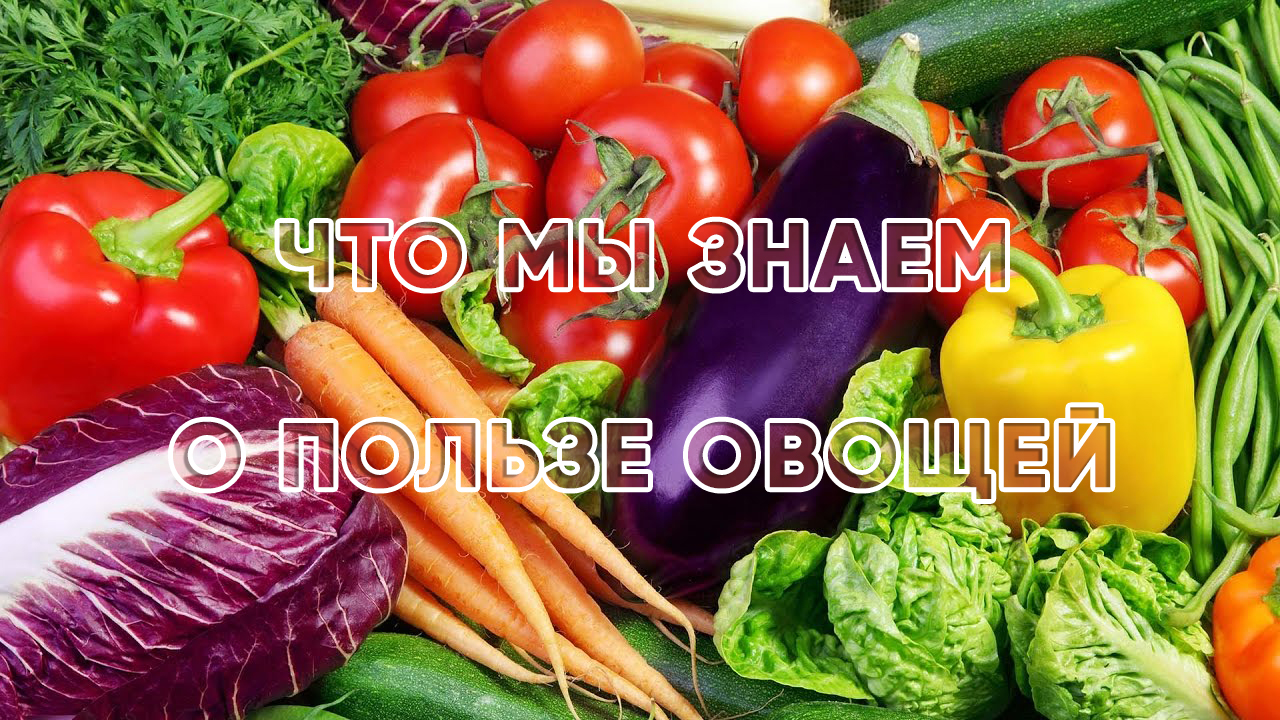 Что мы знаем о пользе привычных нам овощей