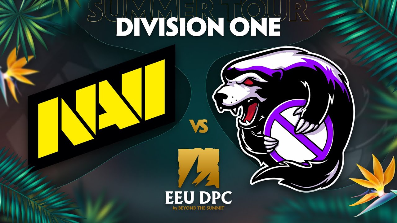 Natus Vincere vs Outsiders Game 1 DPC 2022 Summer Tour - Eastern Europe Division 1