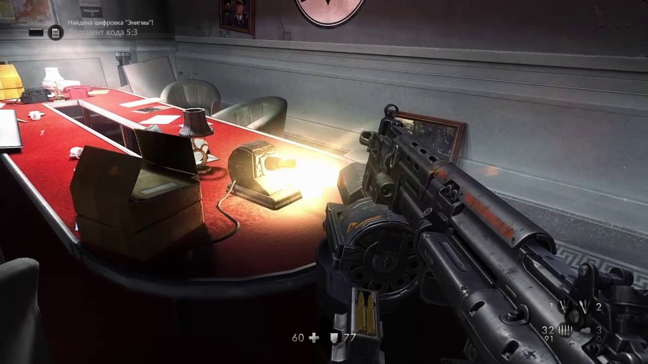 Видеопрохождение Wolfenstein: The New Order на PlayStation 4. Часть 14. (Снято в 2017 году)