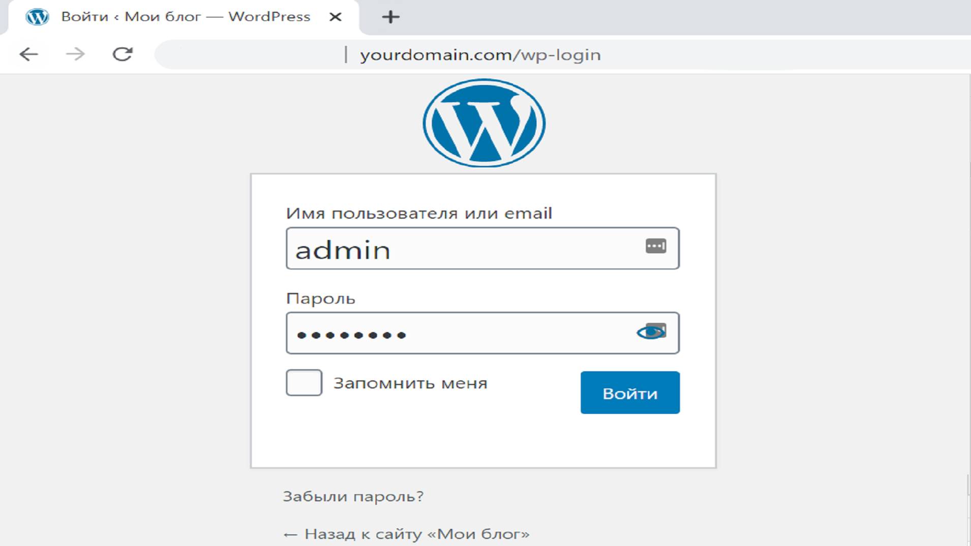 Как войти в админ панель на WordPress: советы и рекомендации