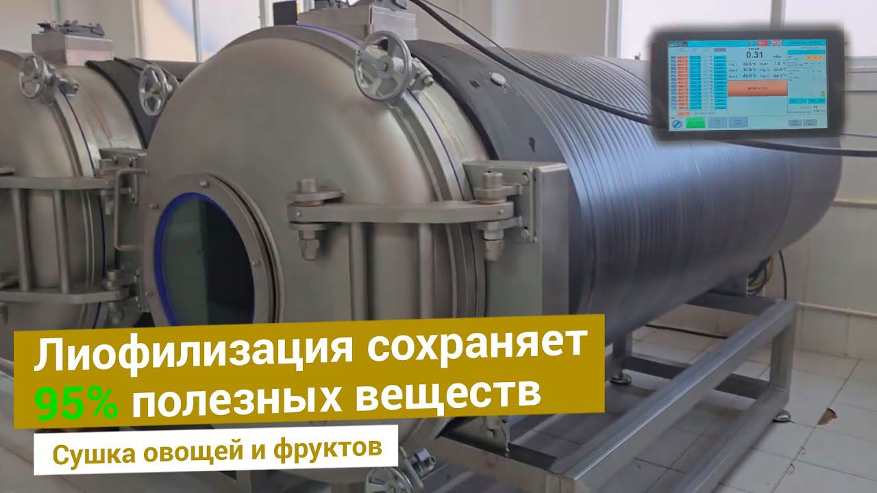 Лиофилизационные установки - для получения сублимированных продуктов | Freeze drying | FreezeDRYMACH