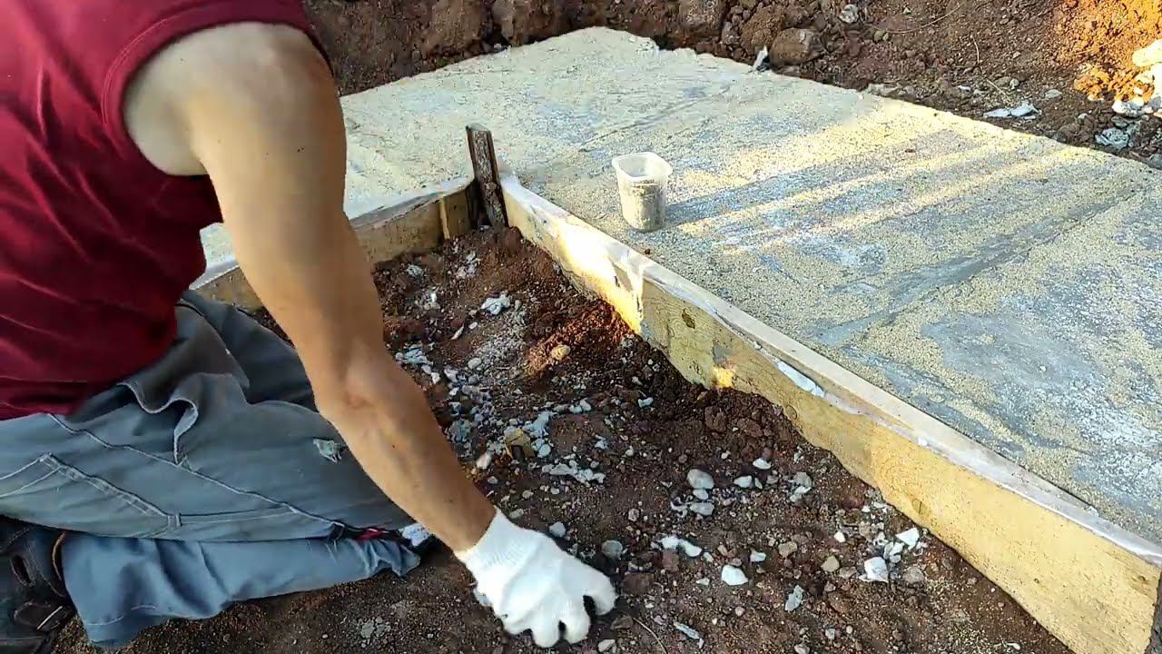 Уход за бетоном. Снятие опалубки