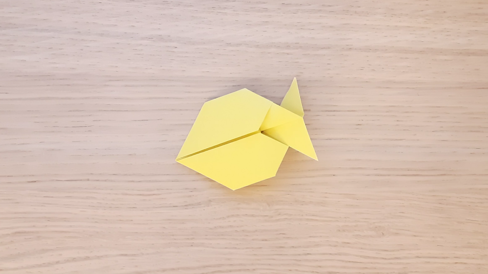 Оригами рыбка | Рыбка из бумаги