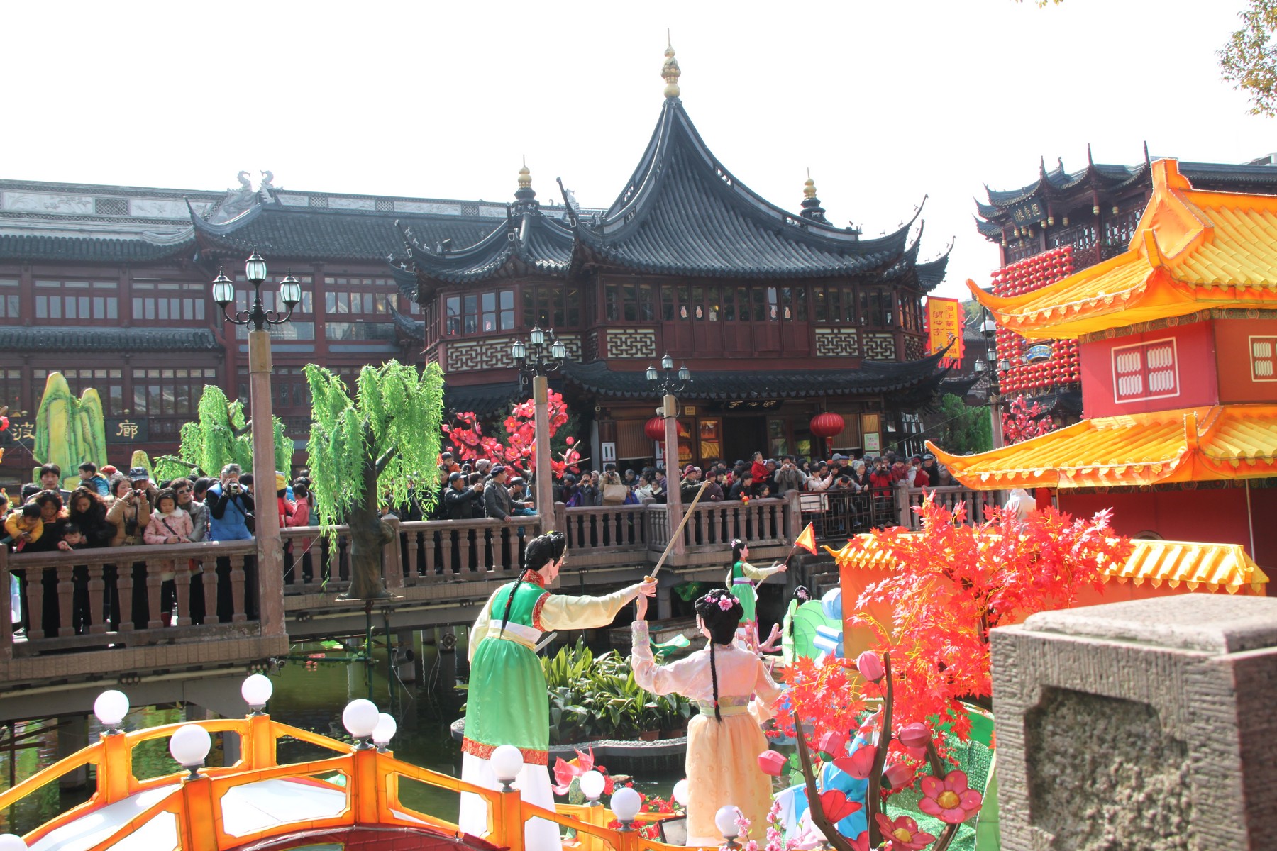 201402 Китай Шанхай Китайский Новый год