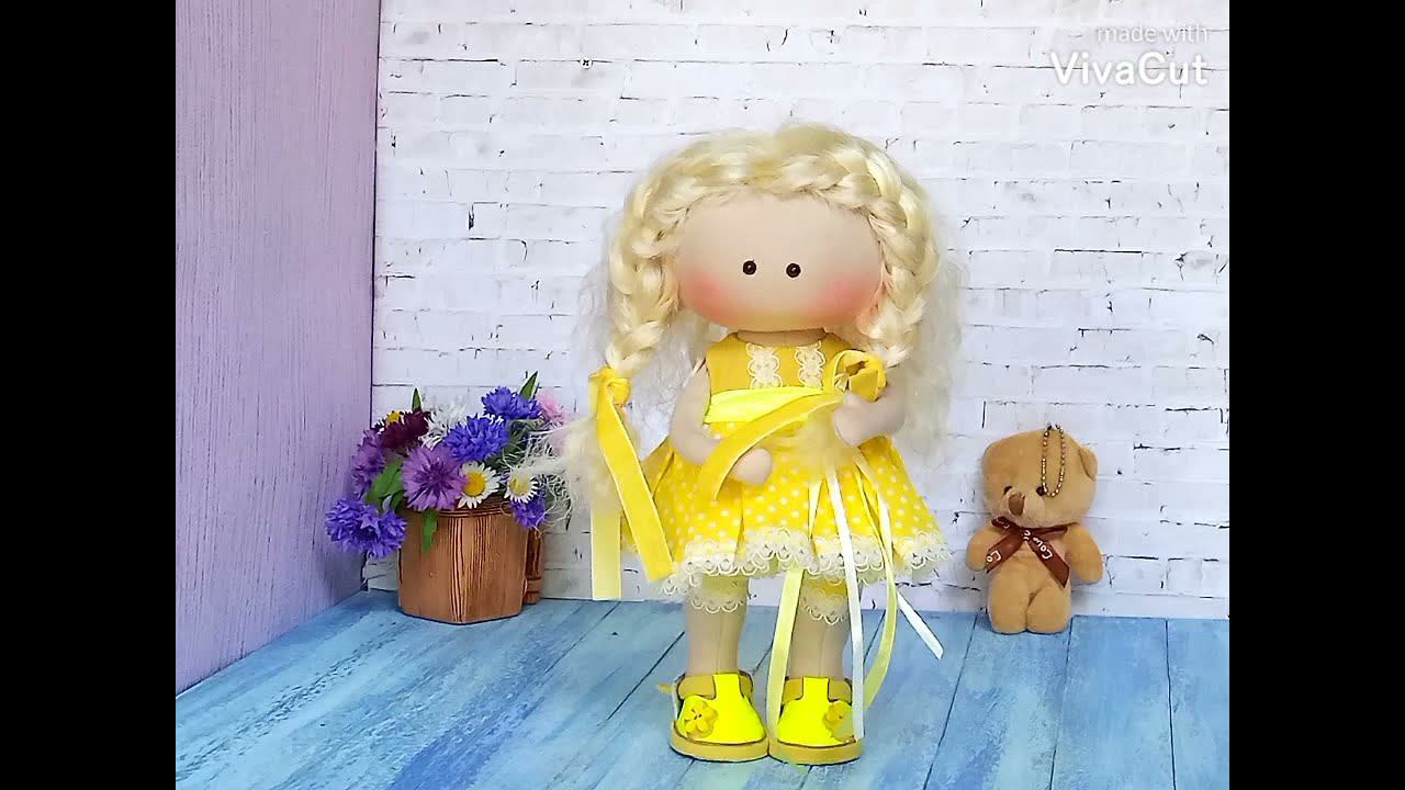 Интерьерная кукла ручной работы/Kuk_Lana