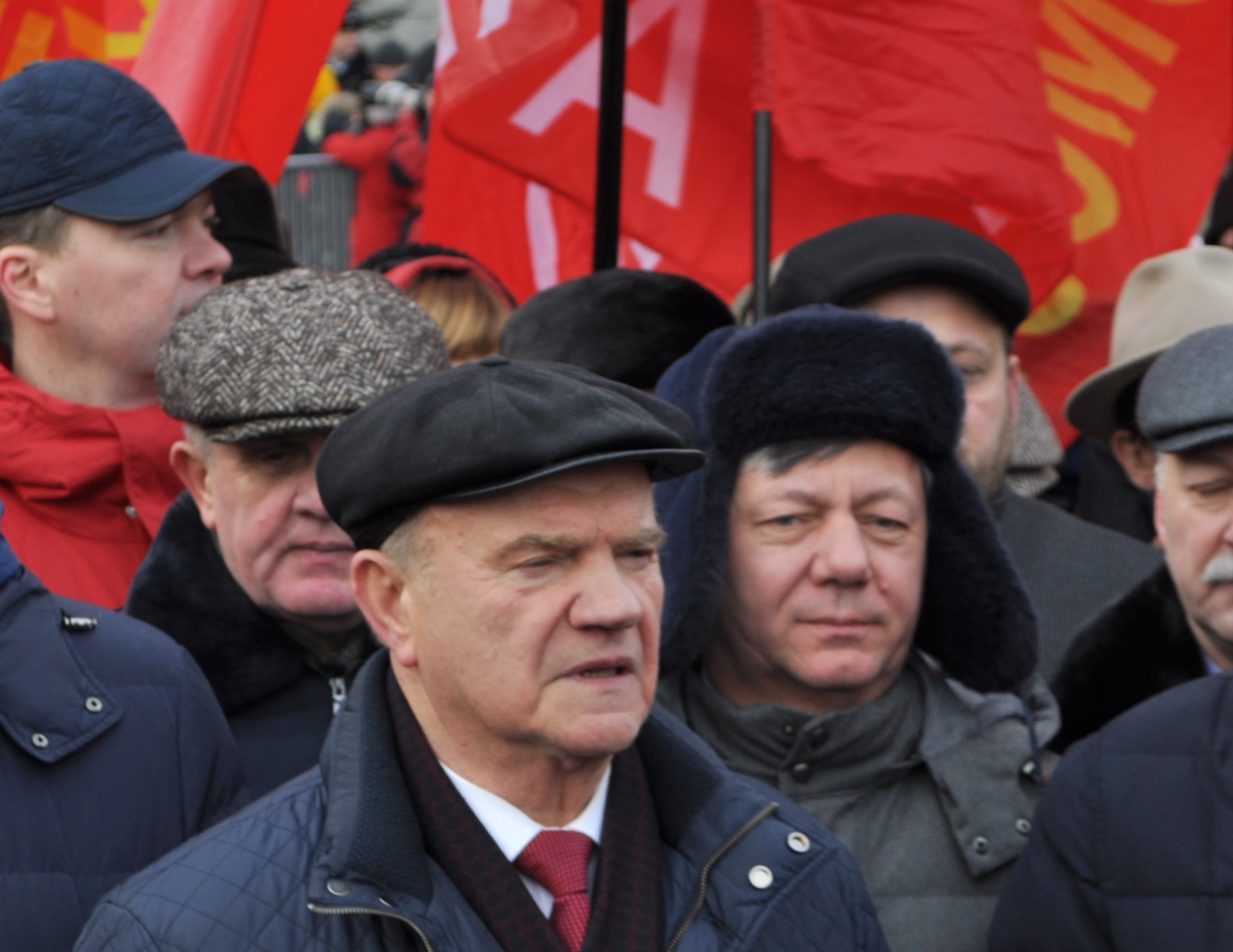 ГЕННАДИЙ ЗЮГАНОВ 21 ЯНВАРЯ 2023 ГОДА НА  КРАСНОЙ ПЛОЩАДИ ДЕНЬ ПАМЯТИ ВЛАДИМИРА ИЛЬИЧА ЛЕНИНА