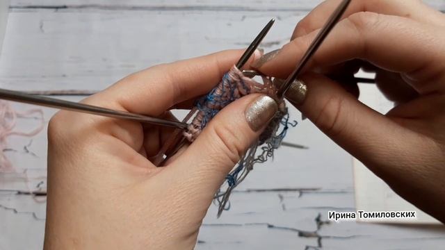 6. Вязание прибавок макушки балаклавы