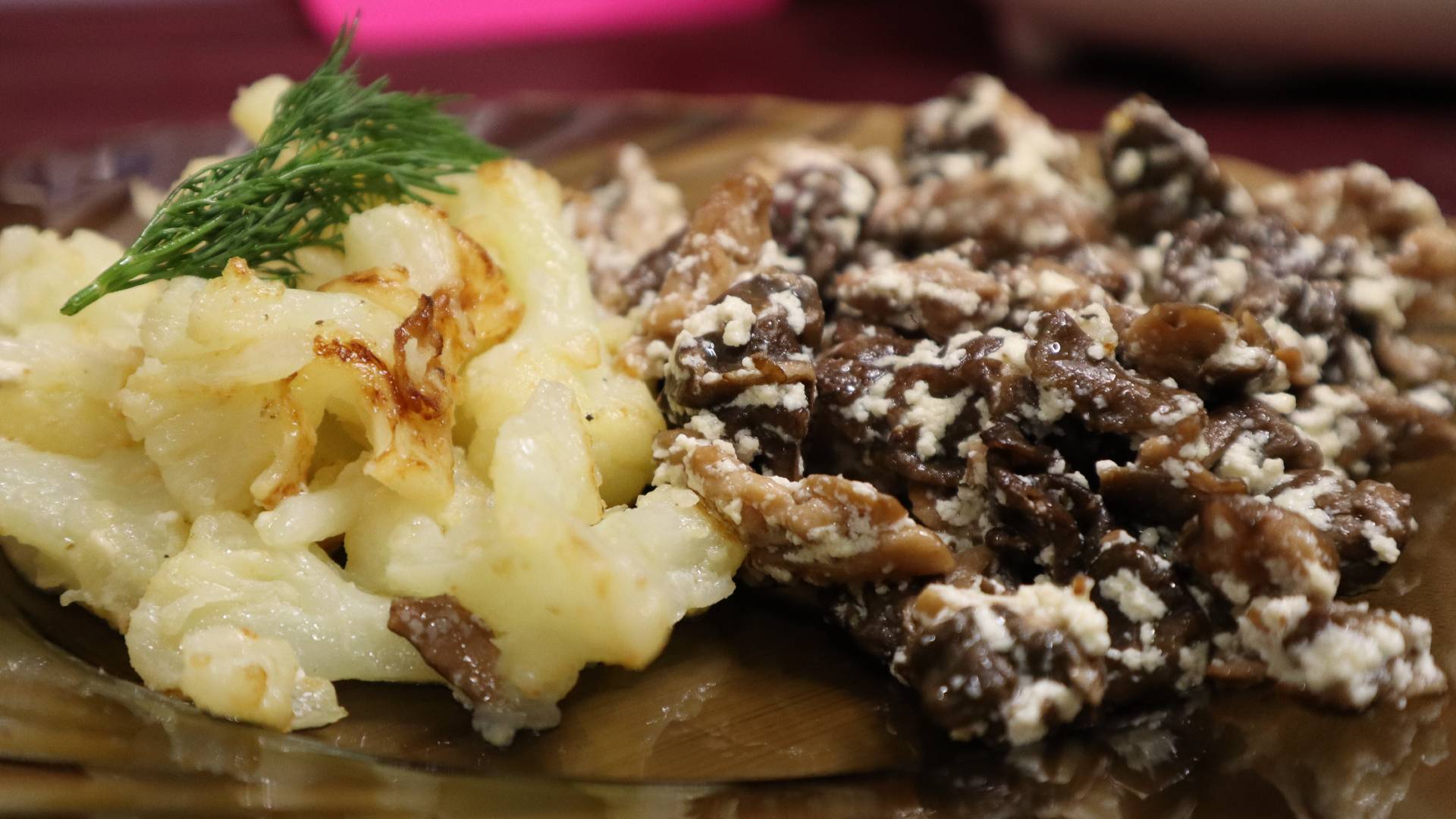 Грибы строчки с цветной капустой!